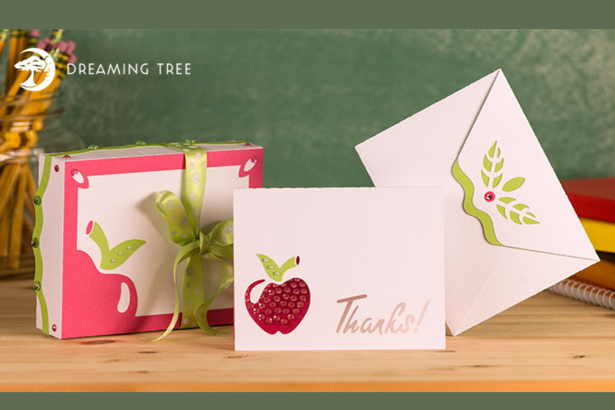 Thank You Card and Box SVG · Creative Fabrica