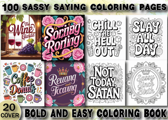 50 Printable Coloring Pages for Adults Graphic by Lasercut_pro ...