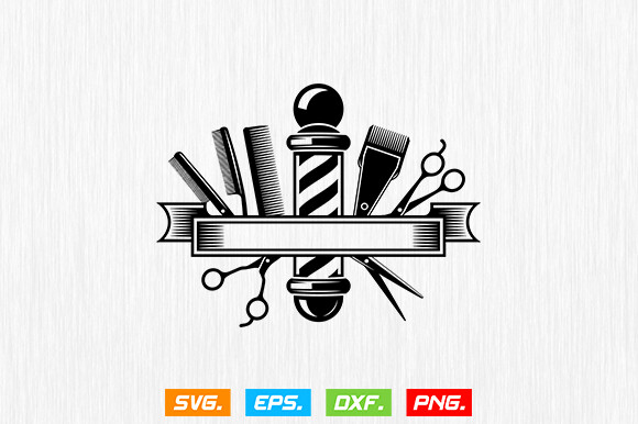 Barber Shop Svg, Hairdresser Svg Graphic by BlackCatArea · Creative Fabrica
