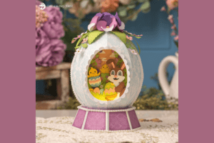 Panoramic Easter Egg SVG · Creative Fabrica