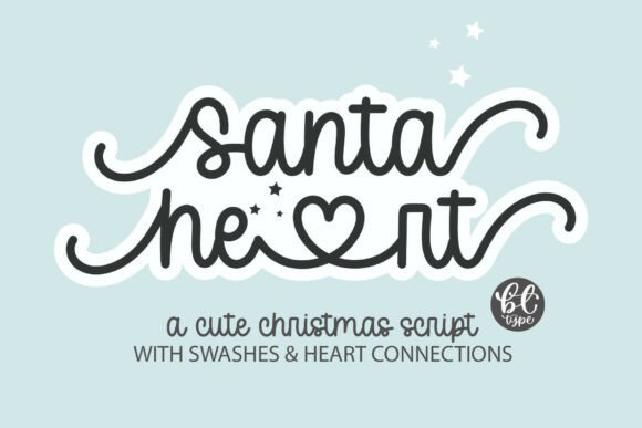 1872 Heart Font Designs & Graphics