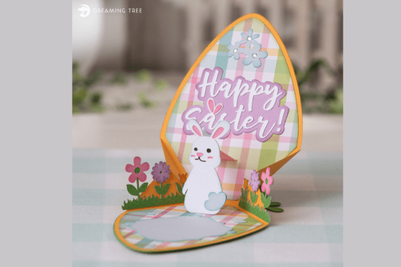 5 Easter Pop Up Card Svg Designs & Graphics