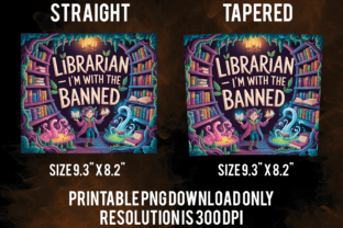 Librarian I'm Banned Books Tumbler Wrap Graphic by Ayla Prints ...
