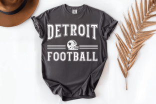Retro Detroit Football PNG Fan SVG Graphic by Mania Design · Creative ...
