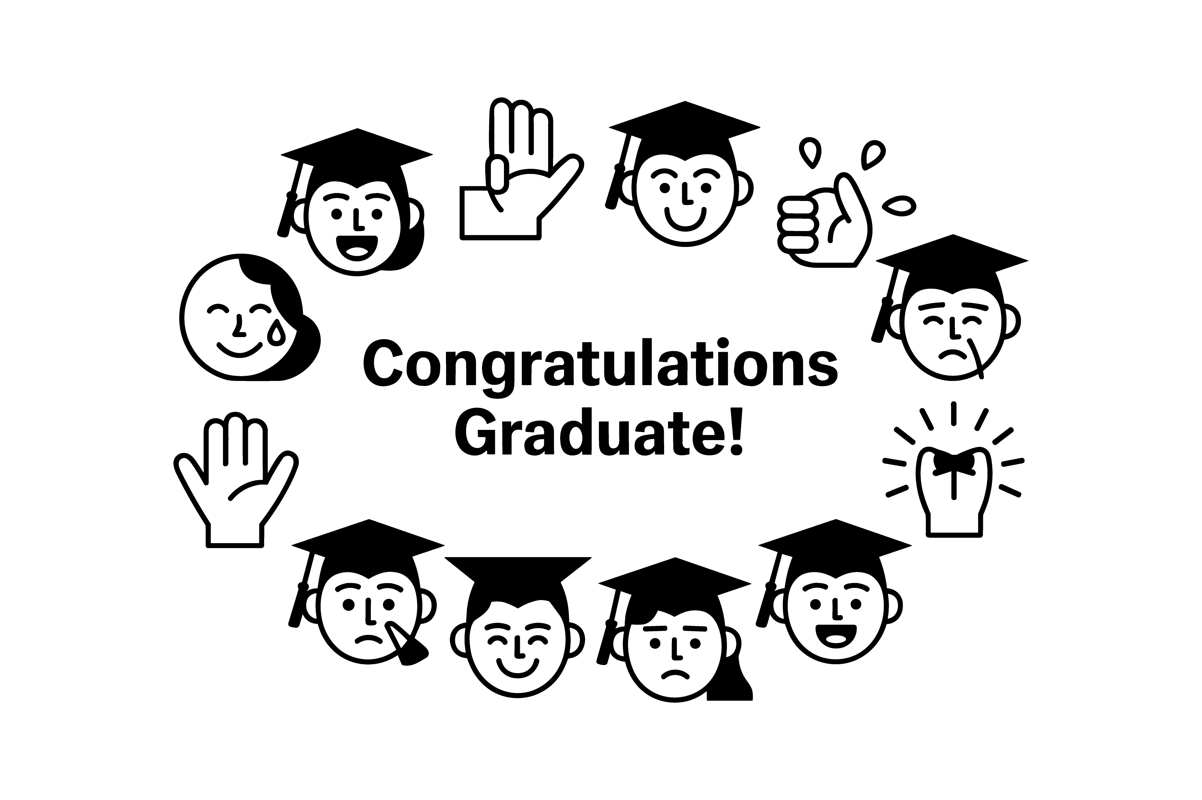 Graduation & Class of 2026 Icon Set Graphic by mega svg store ...