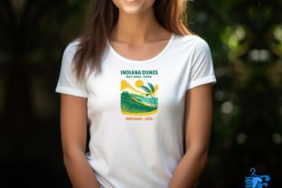 Indiana Dunes National Park SVG Graphic by faysalahmedmithu1 · Creative ...