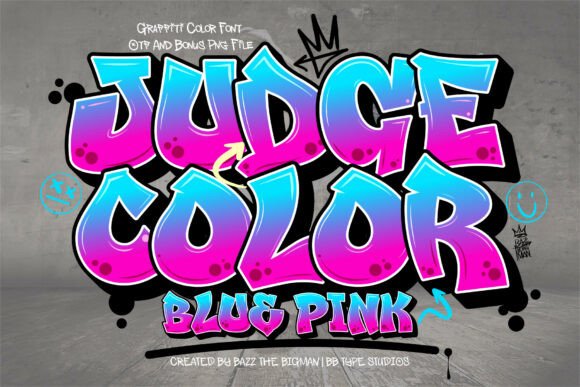 Colorful Fonts [2026] | Best Two-color & Multi Color Fonts - Creative ...