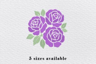 Flower Embroidery Design | Digital File · Creative Fabrica