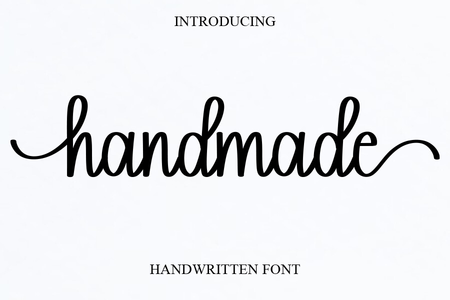 Handmade Font by salma studio · Creative Fabrica