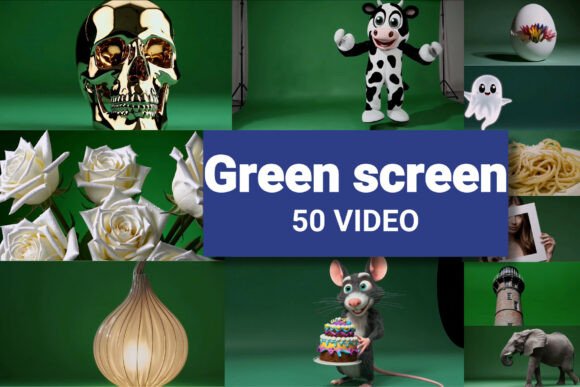 Green Screen Mega Bundle Bundle · Creative Fabrica