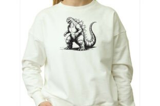 Godzilla Silhouette SVG, Cricut Cut File Graphic by shikharay410 ...