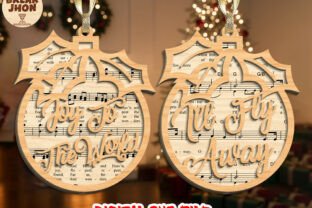 Holiday Laser Cut Ornaments Svg Bundle · Creative Fabrica