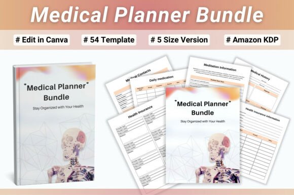 🩺 Medical Planner Bundle Illustration par Heartcraft Studio · Creative ...