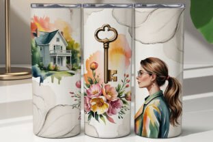Realtor Tumbler Wrap Design Graphic by Marino · Creative Fabrica