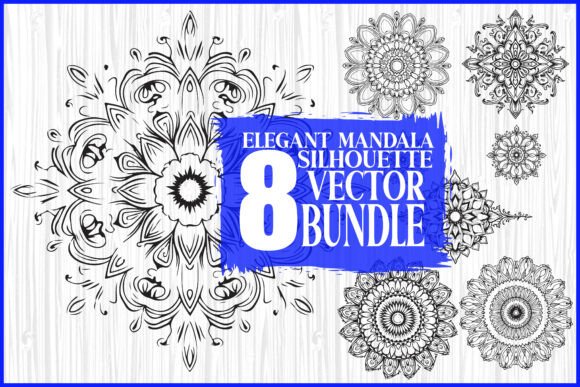 Intricate Mandala Art Bundle Graphic by gsxhouse · Creative Fabrica