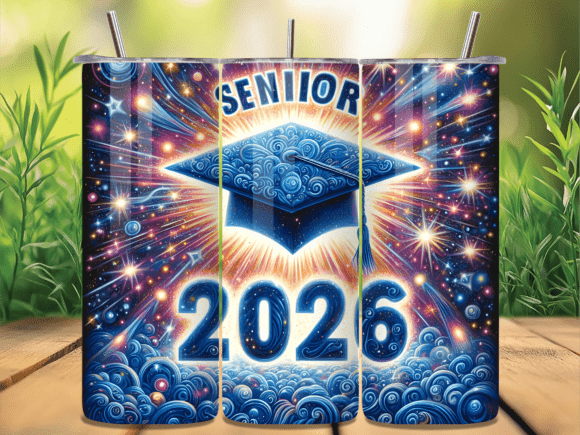 20 2026 Graduation Tumbler Designs & Graphics