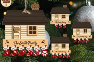Laser Cut Ornament Set for Glowforge · Creative Fabrica