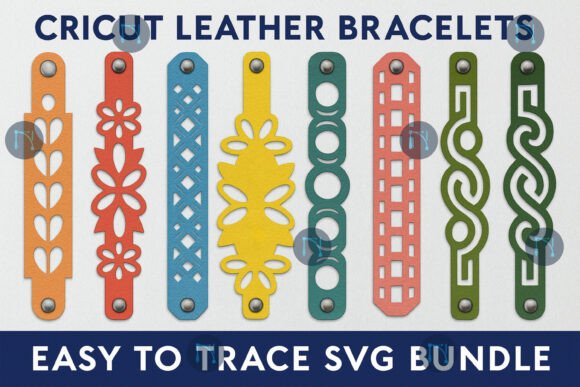 1 Cricut Leather Bracelet Svg Designs & Graphics