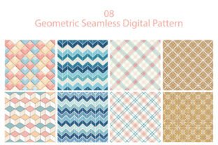 Geometric Seamless Digital Pattern Graphic by sagorarts · Creative Fabrica