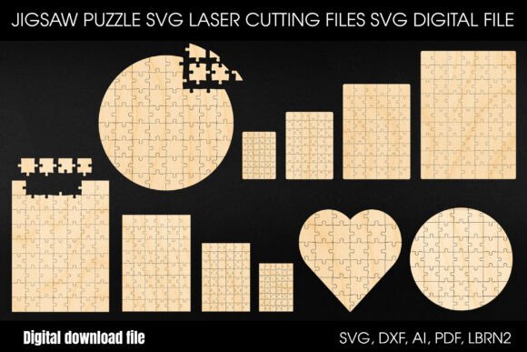 4286 Puzzle Svg Designs & Graphics
