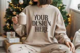 Gildan 18000 Christmas Mockups Bundle Graphic by Real POD Mockups ...