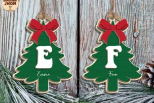 Alphabet Christmas Tree Ornament Svg · Creative Fabrica