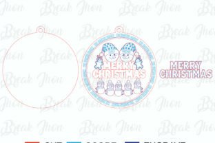 Personalized Snowman Family Ornament Svg · Creative Fabrica
