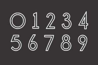 Minimal Line Art Font by Infinity art Studio · Creative Fabrica