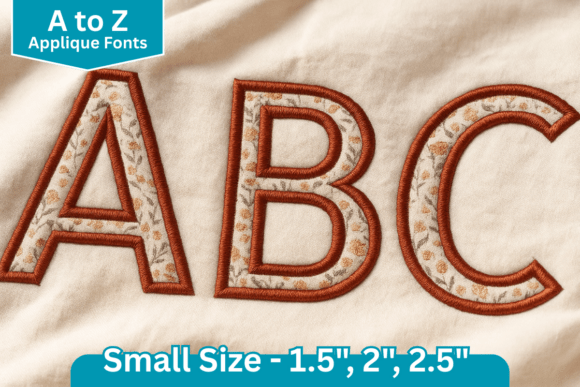 1340 Applique Font Designs & Graphics