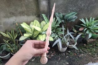 Magic Wand 3D Printable STL Model · Creative Fabrica