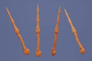 Magic Wand 3D Printable STL Model · Creative Fabrica