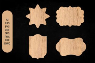 Laser Cut Sign Shape SVG Bundle (11) Graphic by kulsumbegum76 ...