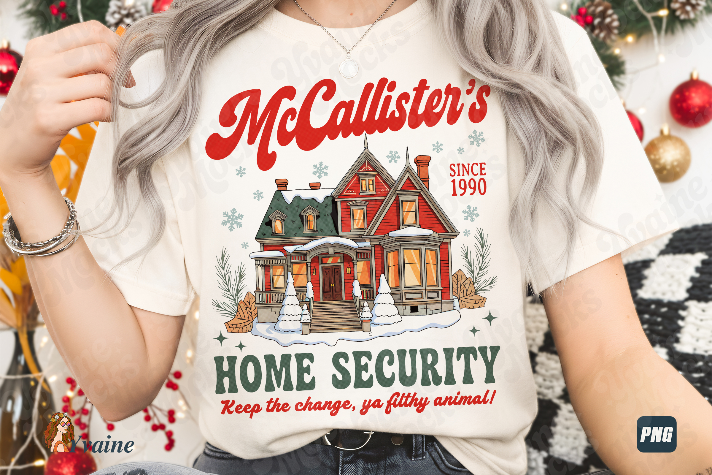 McCallisters Home Security Christmas PNG Graphic by Yvaine · Creative ...