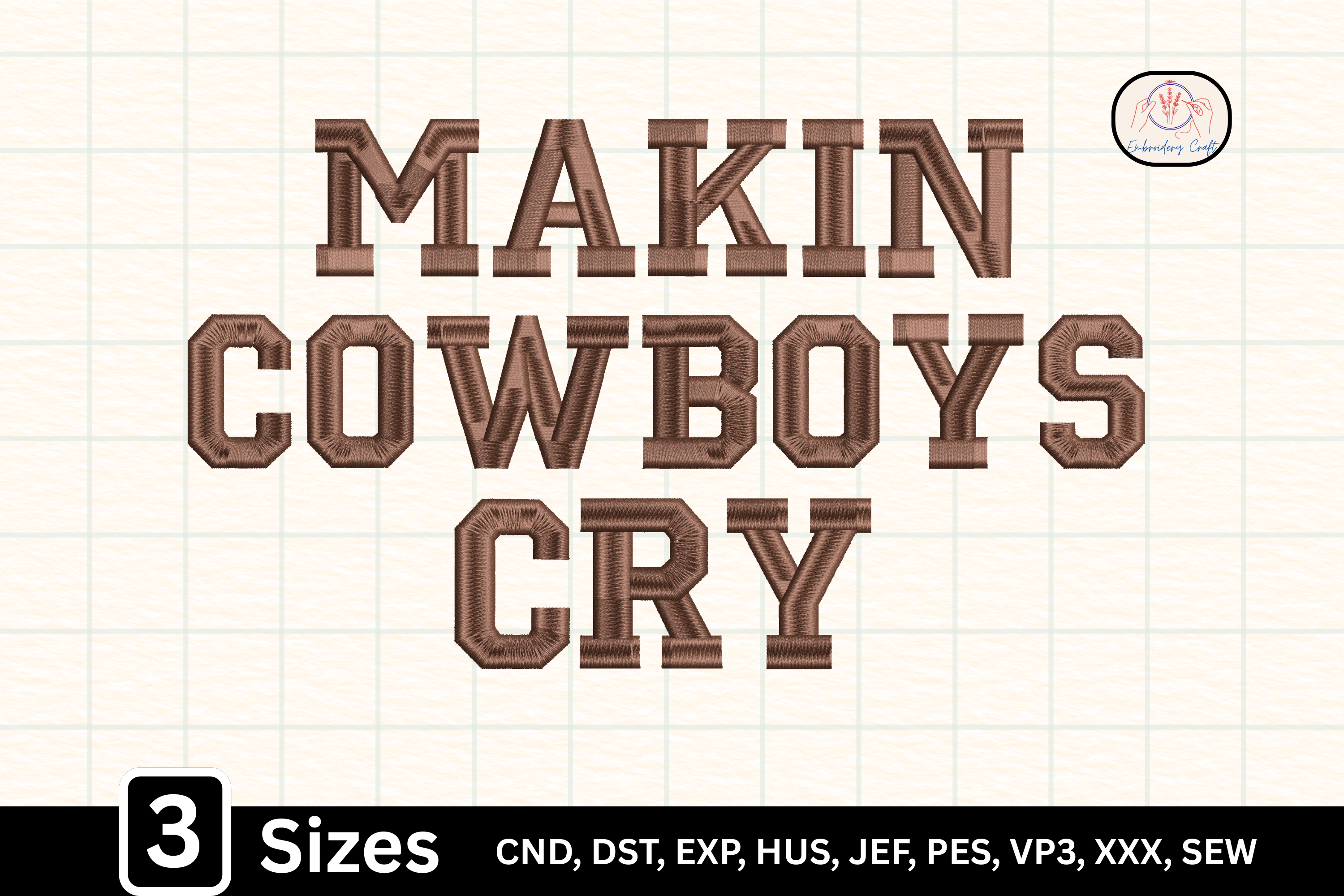 Western Country Makin’ Cowboys Cry · Creative Fabrica