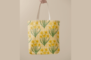 Daffodil Flower Digital Paper Graphic by ART Fanatic · Creative Fabrica