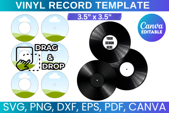 11 Vinyl Template Designs & Graphics