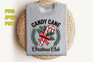 Candy Cane Christmas Sublimation Design Graphic by T-SHIRT DESIGN ...