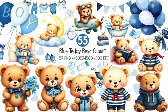 8440 Baby Shower Clipart Diseños y Gráficos
