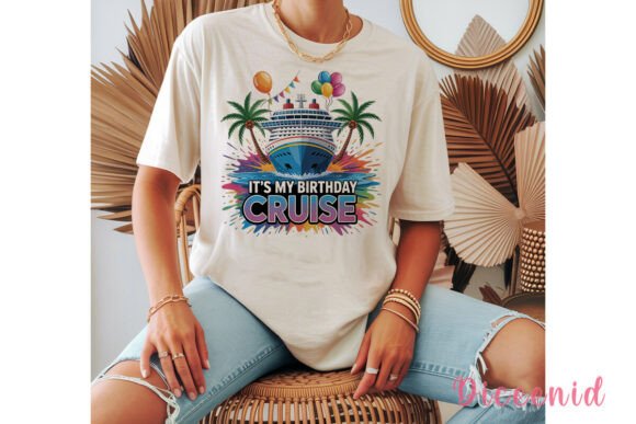 Birthday Cruise Celebration PNG Clipart Graphic by Diceenid · Creative ...