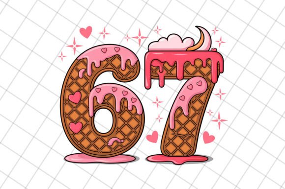 Coquette Valentine 67 Six Seven PNG Graphic by Design December ...
