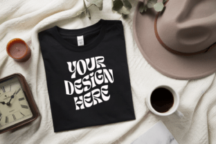 Bella Canvas 3001 Tshirt Flat Lay Mockup Graphic by Styled Stock Mock ...
