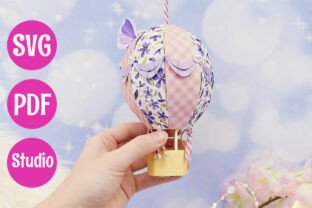 3D Hot Air Balloon · Creative Fabrica