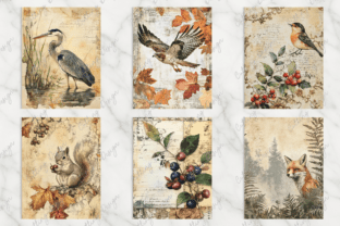 Nature-Inspired Junk Journal Designs Graphic by CUTTING DESIGNCrafts ...