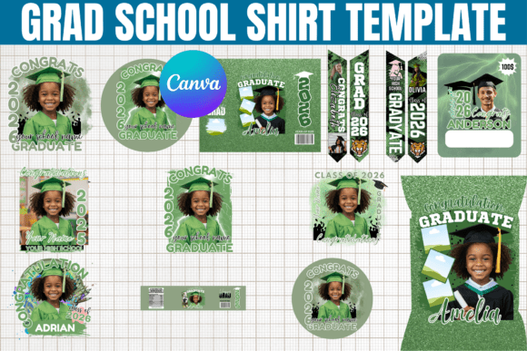 2026 Graduation Design Template Bundle Graphic by Gfx Shaown · Creative ...