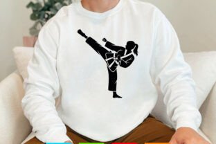 Karate Girl SVG, Karate Girl DXF, Karate Graphic by Resal4019 ...