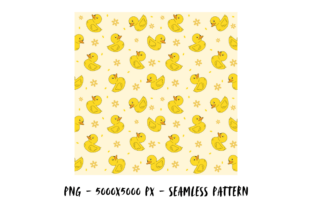 Duck Seamless Pattern - 01 Graphic by Three Dove · Creative Fabrica