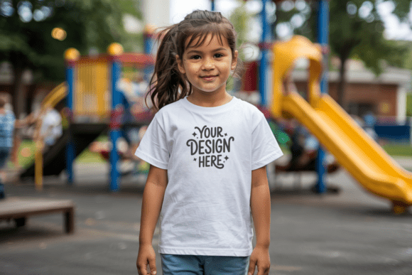 Kids Comfort Colors C9018 T-shirt Mockup Graphic by POD Mockup SHop ...