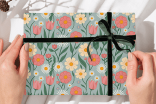 Floral Spring SEAMLESS Digital Papers Graphic by Design Art · Creative ...