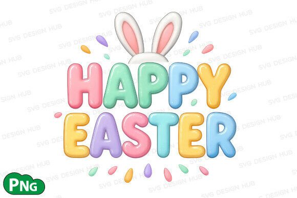 1875 Easter Typography Designs & Graphics