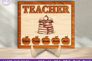 Personalized Teacher Gift Laser File · Creative Fabrica